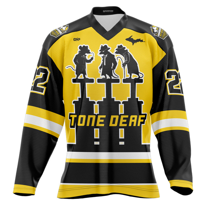 Michigan Tech Pep Band Hockey Jersey (Premium) – Guardian Proline