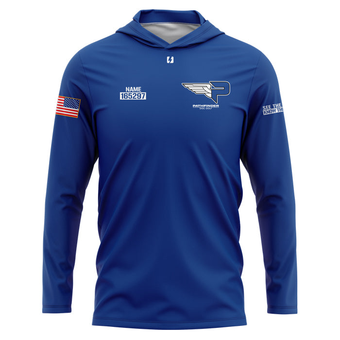 Pathfinder Disc Golf Royal Elysium Hoodie (Premium) – Guardian Proline