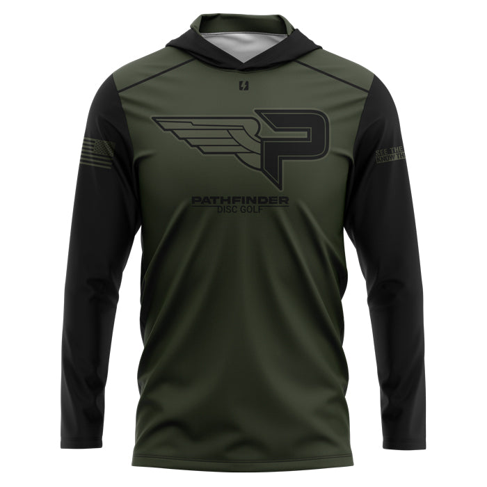 Pathfinder Disc Golf Green Elysium Hoodie (Premium) – Guardian Proline