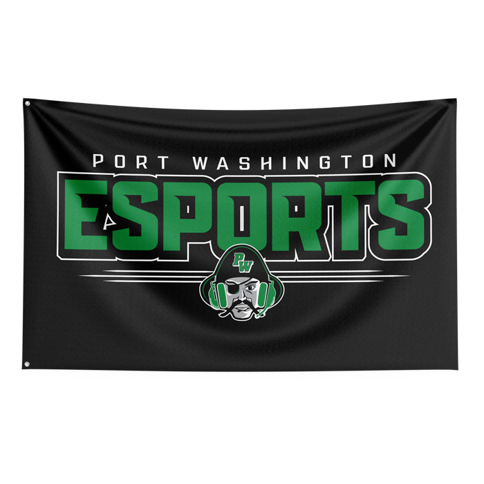 Port Washington esports Flag (56" x 34.5") – Guardian Proline